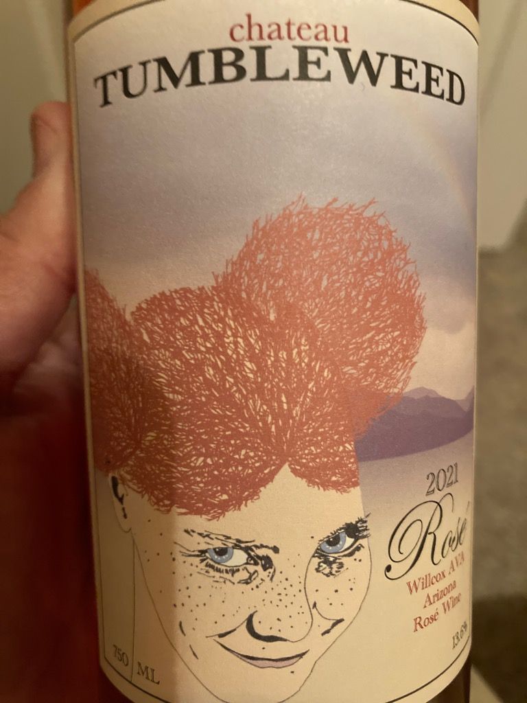 2021 Chateau Tumbleweed Rosé, USA, Arizona - CellarTracker