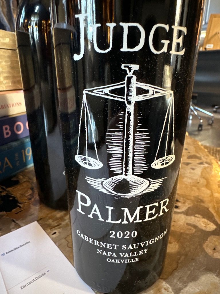 2020 Judge Palmer Wines Cabernet Sauvignon Stagecoach Vineyard Atlas ...
