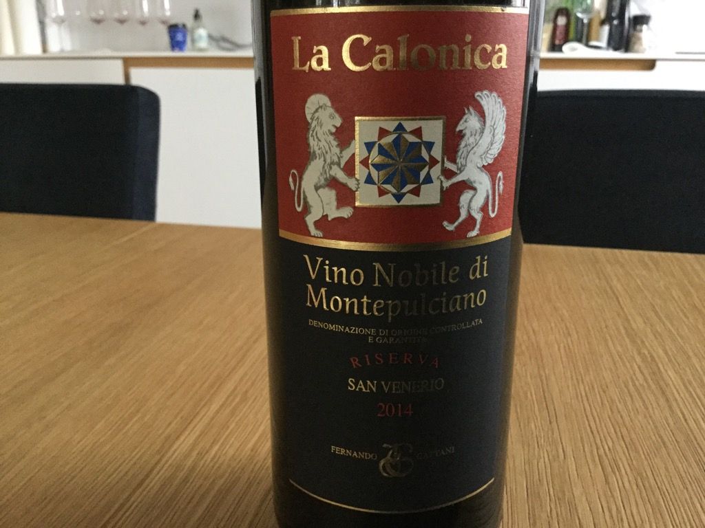2009 La Calonica Vino Nobile di Montepulciano Riserva San Venerio ...