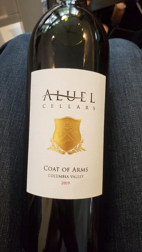 2019 Aluel Cellars Coat of Arms, USA, Washington, Columbia Valley ...
