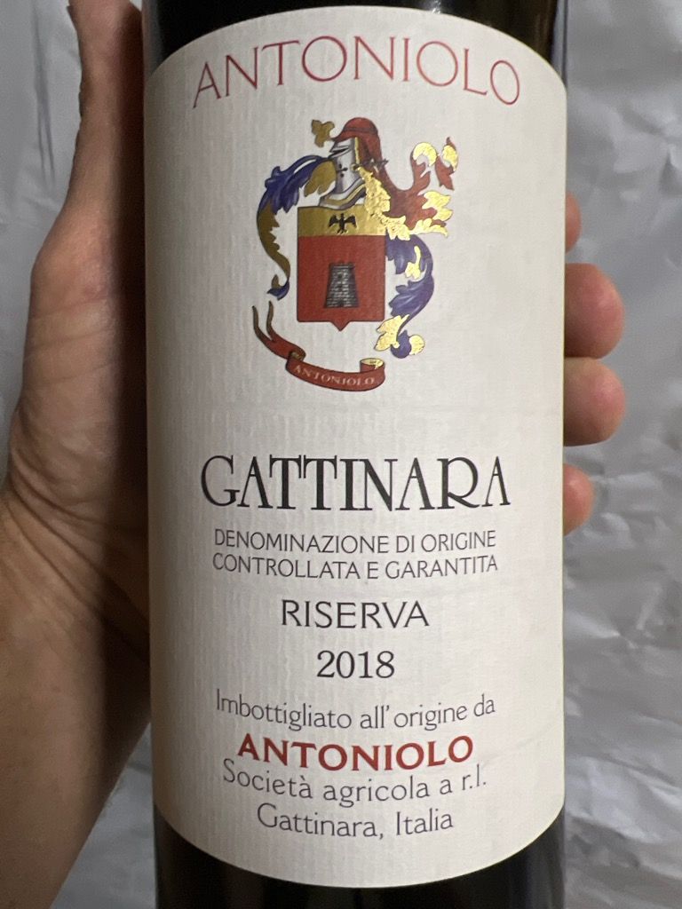 2018 Antoniolo Gattinara, Italy, Piedmont, Northern Piedmont, Gattinara - CellarTracker