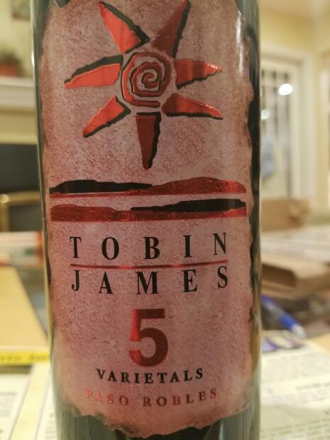 2013 Tobin James 5, USA, California, Central Coast, Paso Robles ...