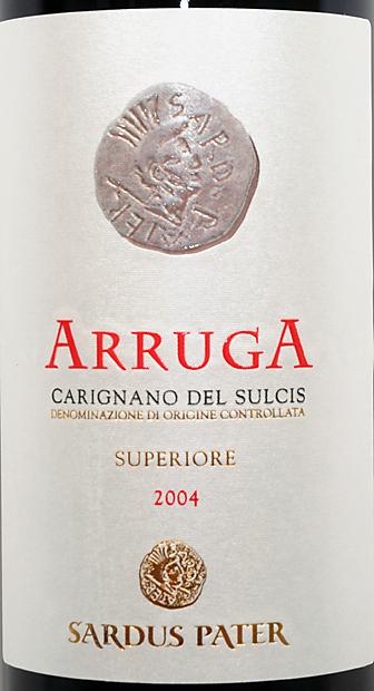 2004 Cantine Sardus Pater Carignano del Sulcis Superiore “Arruga ...