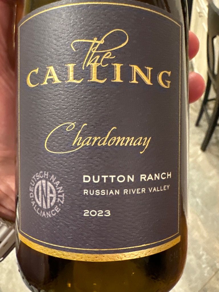 2023 The Calling Chardonnay Dutton Ranch, USA, California, Sonoma ...