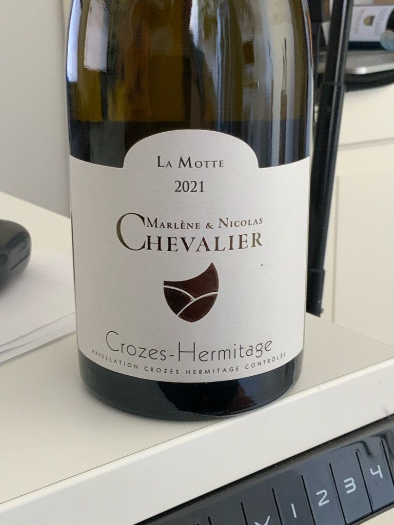 2021 Marlène & Nicolas Chevalier Crozes-Hermitage Blanc Hauts de Motte ...