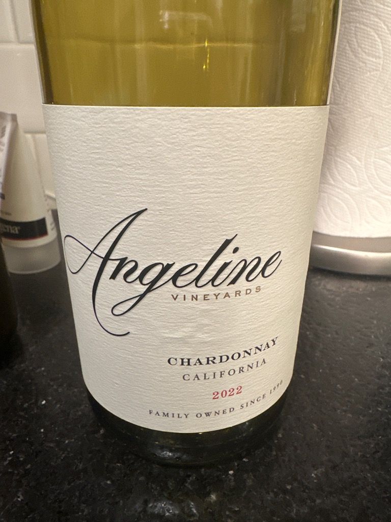 2022 Angeline Winery Chardonnay, USA, California - CellarTracker
