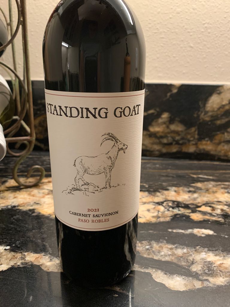 2022 Standing Goat Cabernet Sauvignon, USA, California, Central Coast ...