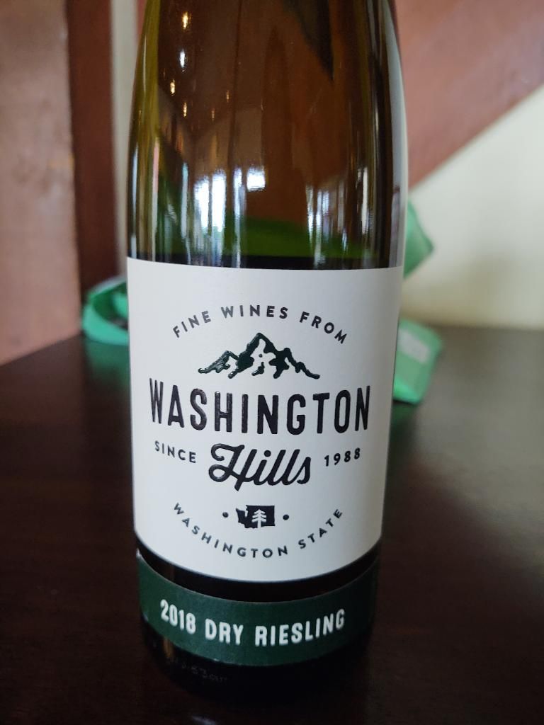2018 Washington Hills Dry Riesling, USA, Washington - CellarTracker