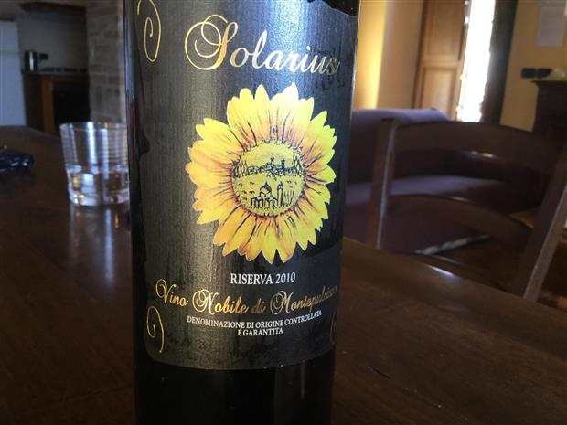 2010 Fattoria Pulcino di Ercolani Sergio Vino Nobile di Montepulciano ...