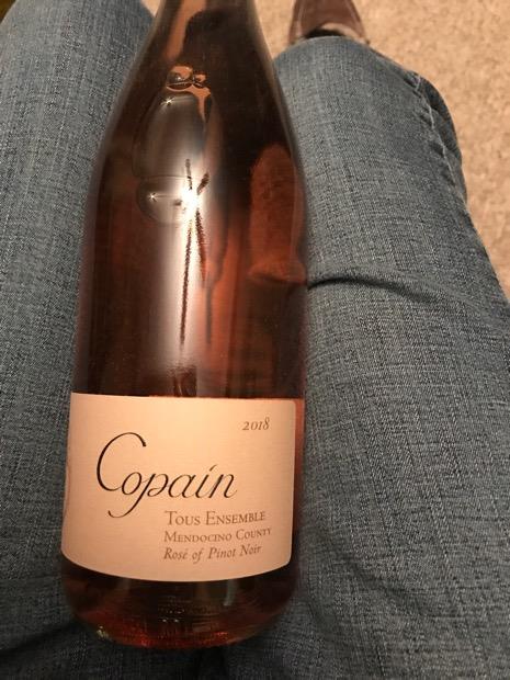 2018 Copain Pinot Noir Tous Ensemble Rosé, USA, California, North Coast ...