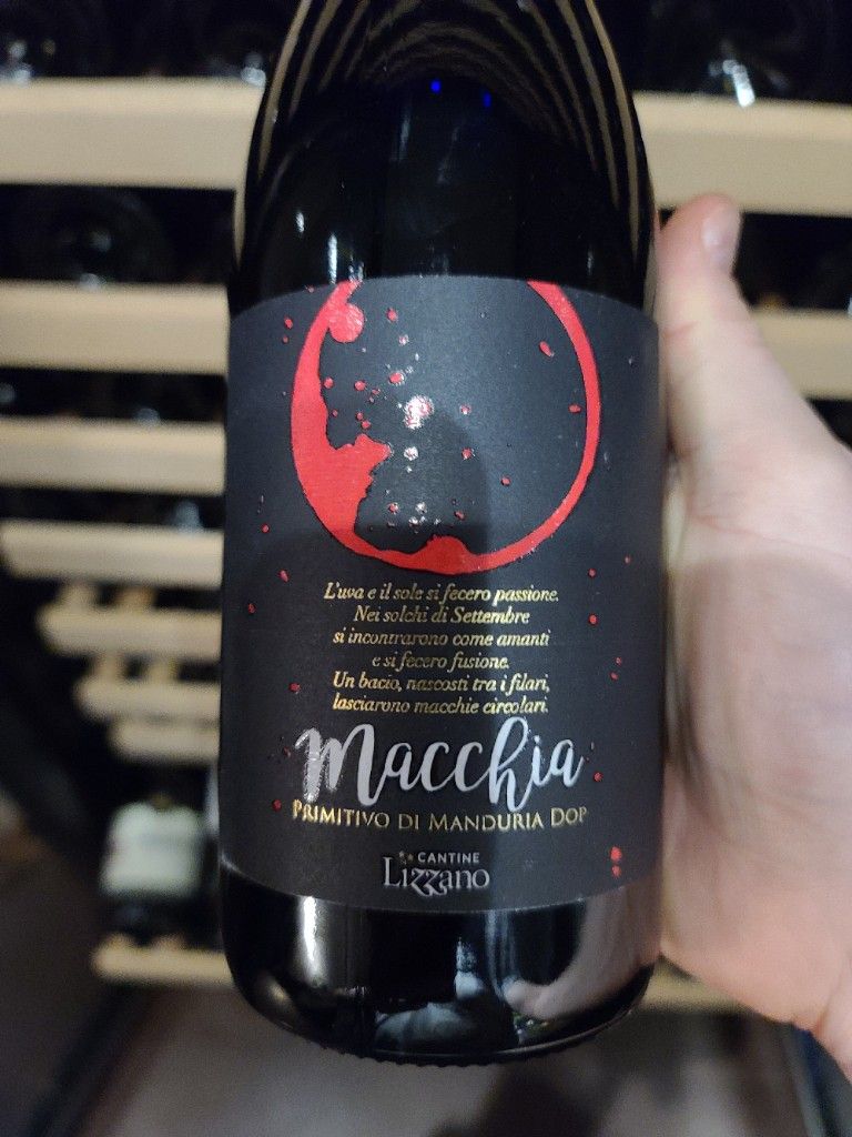 2018 Cantine Lizzano Primitivo di Manduria Macchia, Italy, Puglia ...