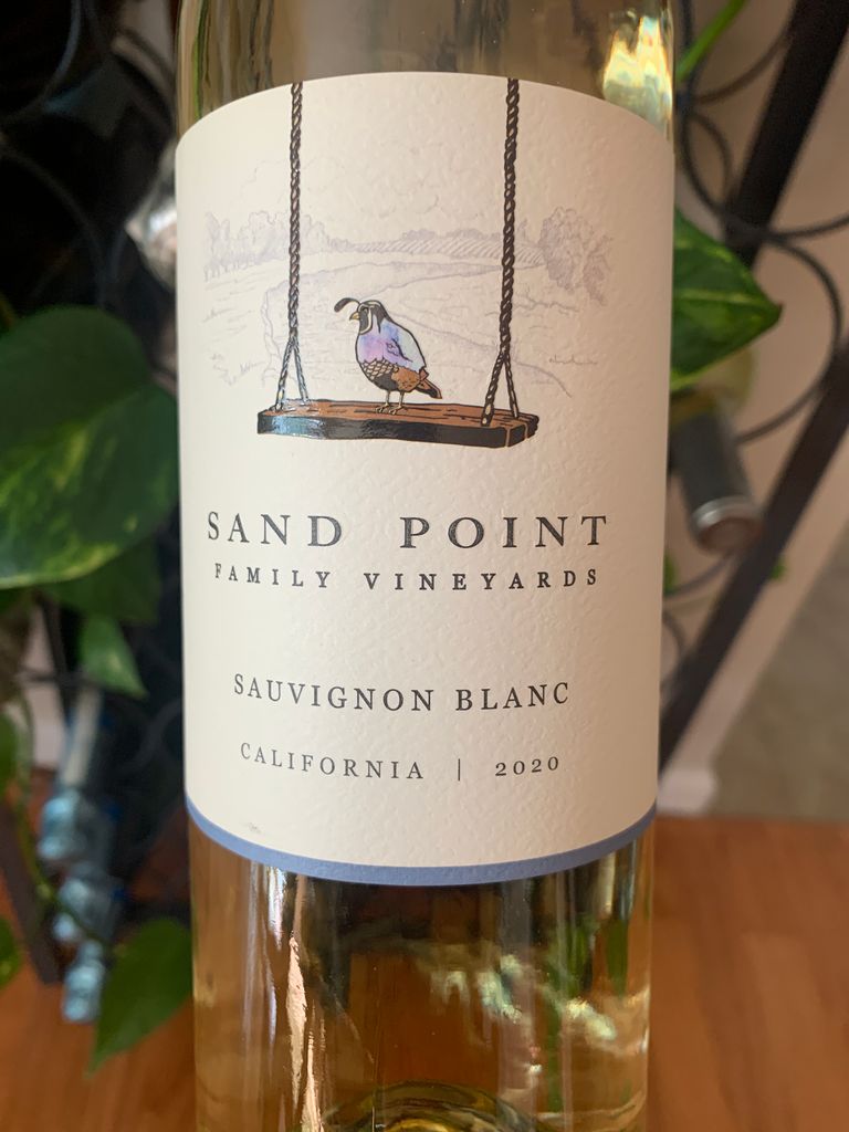 2020 Sand Point Family Vineyards Sauvignon Blanc, USA, California ...