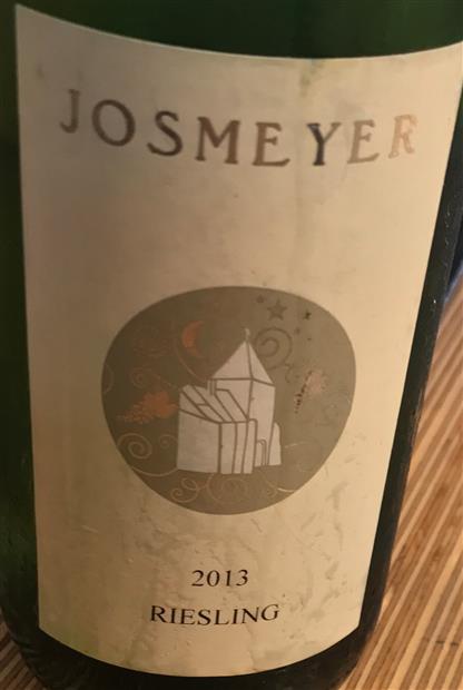 2013 Josmeyer Riesling, France, Alsace - CellarTracker