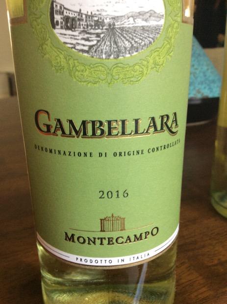 2016 Montecampo Gambellara Gambellara, Italy, Veneto, Gambellara ...