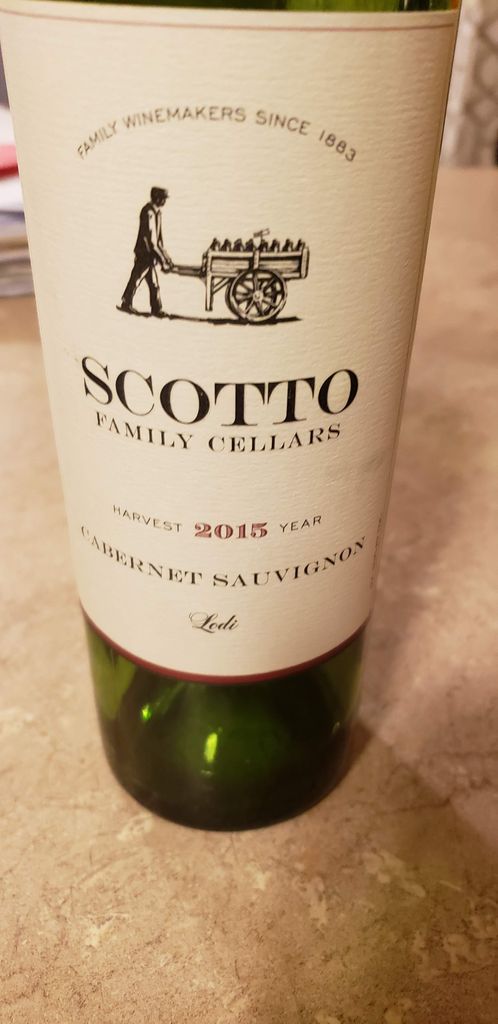 2015 Scotto Family Wines Cabernet Sauvignon, USA, California, Central ...