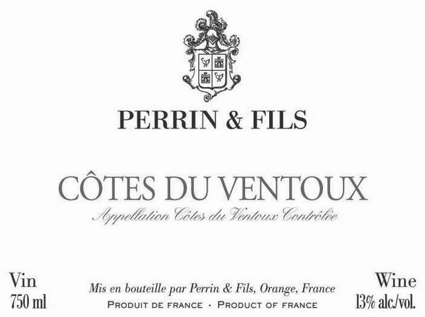 2010 Famille Perrin / Perrin & Fils Ventoux Rosé, France, Rhône ...