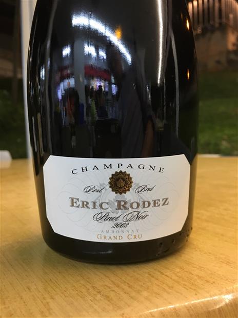 2002 Eric Rodez Champagne Grand Cru Empreinte de Terroir, France ...