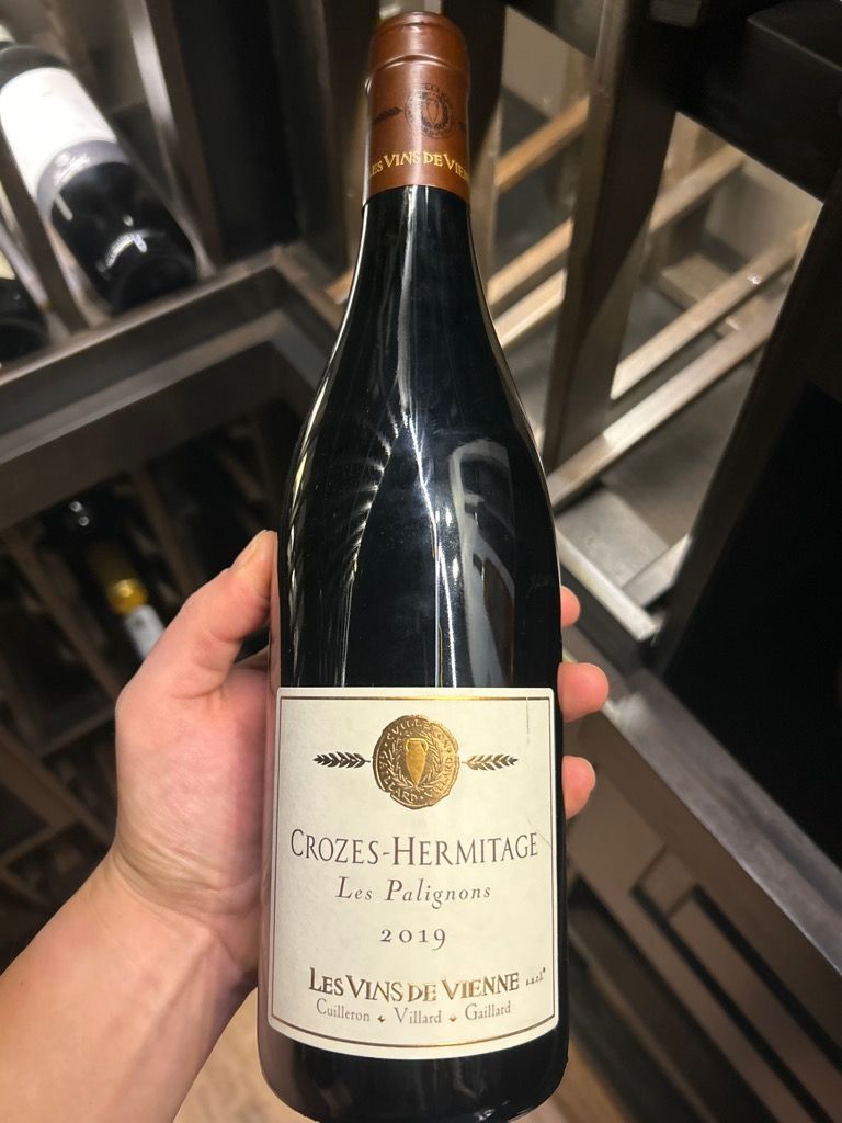 2019 Les Vins De Vienne Crozes Hermitage Les Palignons France Rhône