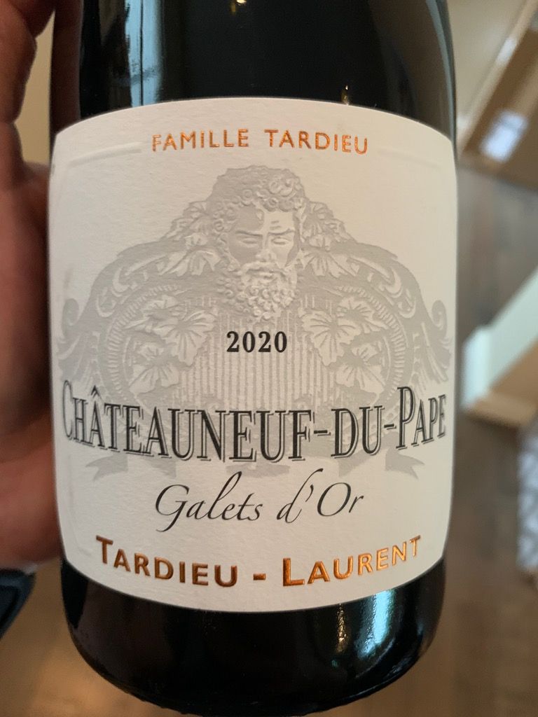 2020 Tardieu-Laurent Châteauneuf-du-Pape Galets d´Or, France, Rhône ...