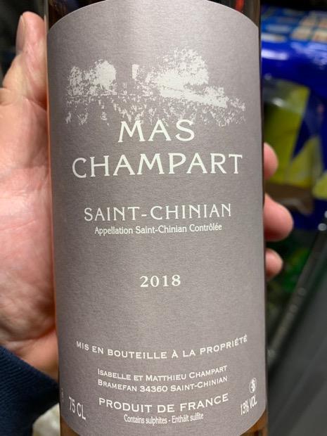 2018 Mas Champart Saint-Chinian Rosé, France, Languedoc Roussillon ...