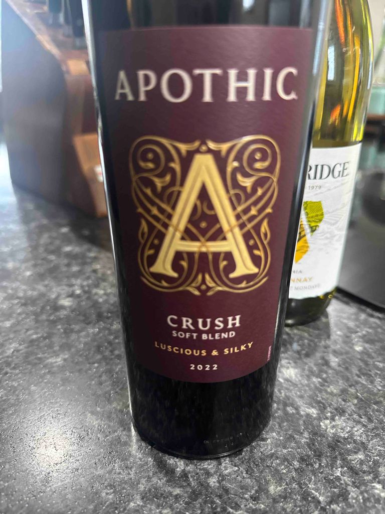 2022 Apothic Crush, USA, California - CellarTracker