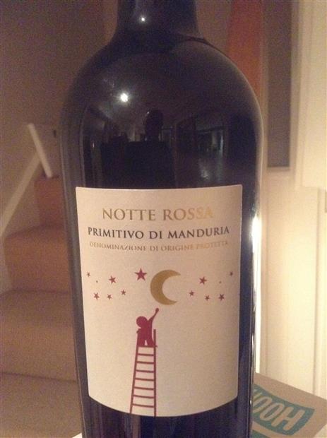 2013 Notte Rossa Primitivo di Manduria, Italy, Puglia, Primitivo di ...