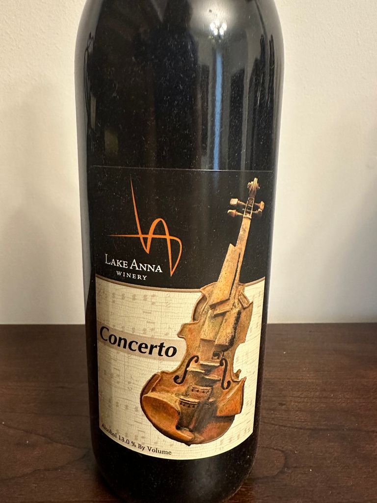 NV Lake Anna Winery Concerto, USA, Virginia - CellarTracker