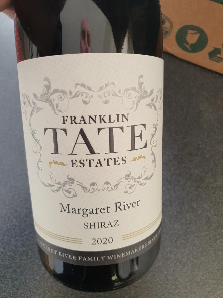 2021 Franklin Tate Estates Shiraz Tate, Australia, Western Australia ...