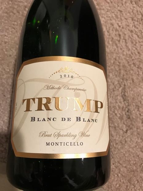 2010 Trump Winery Blanc de Blancs, USA, Virginia, Central Virginia ...