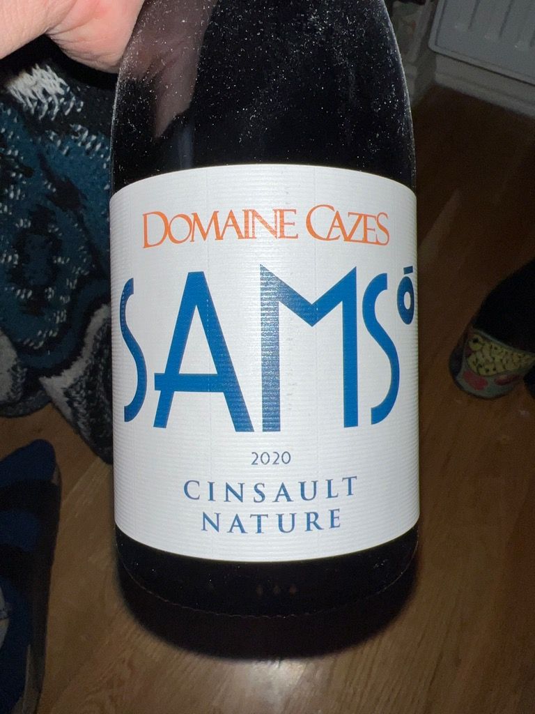 2021 Domaine Cazes Samsō Cinsault Nature, France, Languedoc Roussillon ...