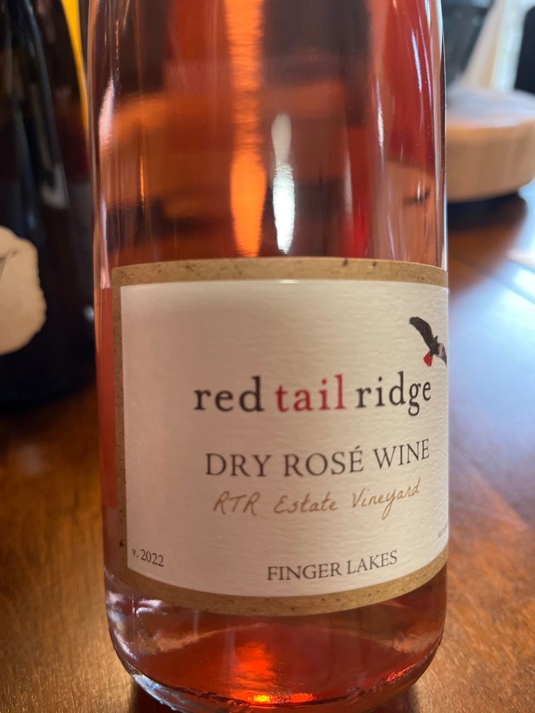 2023 Red Tail Ridge Winery Pinot Noir Dry Rosé RTR Estate Vineyard, USA ...