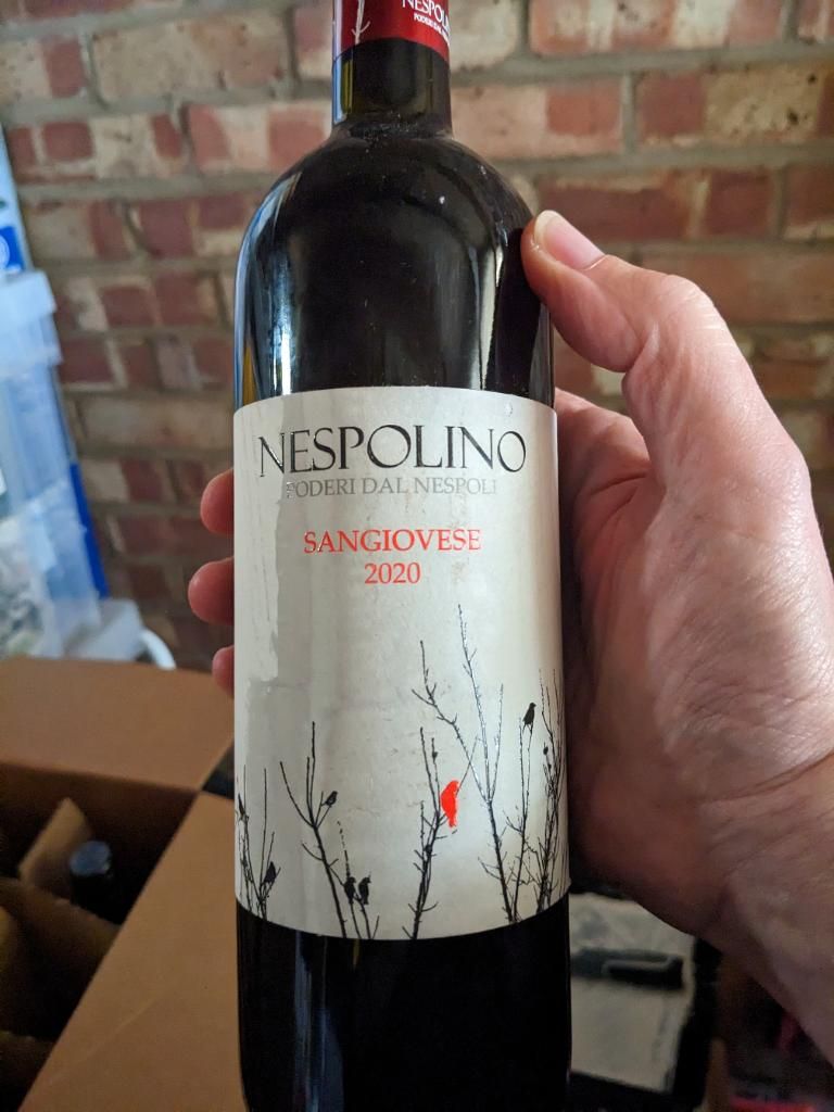 2020 Poderi' dal Nespoli Rubicone Nespolino Sangiovese Merlot, Italy ...