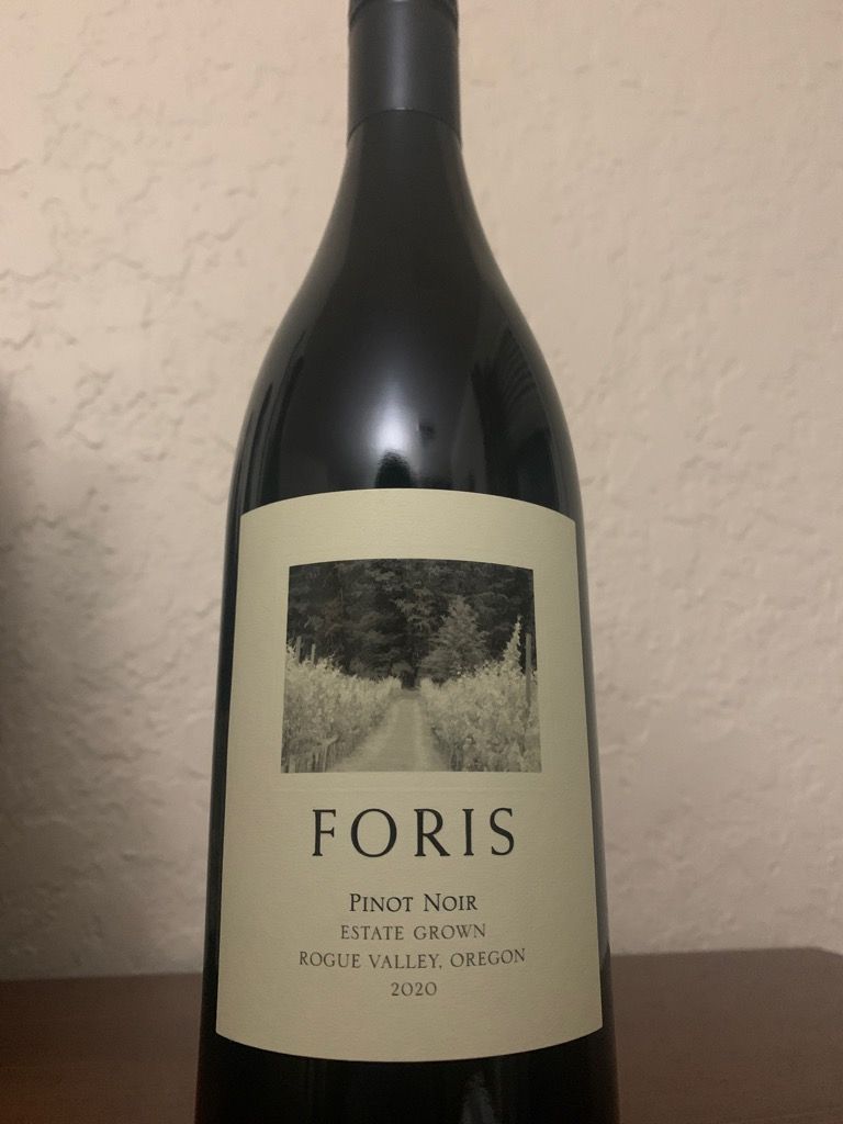 2020 Foris Pinot Noir, USA, Oregon, Southern Oregon, Rogue Valley ...