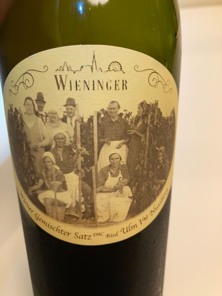 2018 Wieninger Nußberg Ried Ulm Wiener Gemischter Satz, Austria, Wien ...