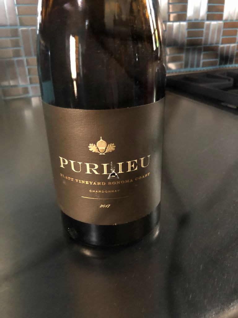 2017 Purlieu Chardonnay Platt Vineyard, USA, California, Sonoma County ...