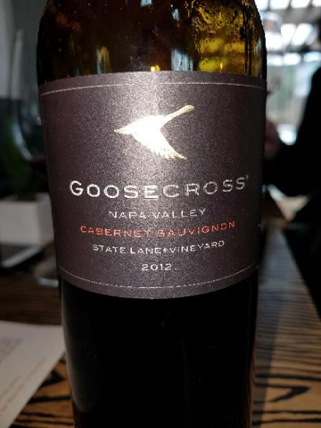 2012 Goosecross Cellars Cabernet Sauvignon, USA, California, Napa ...