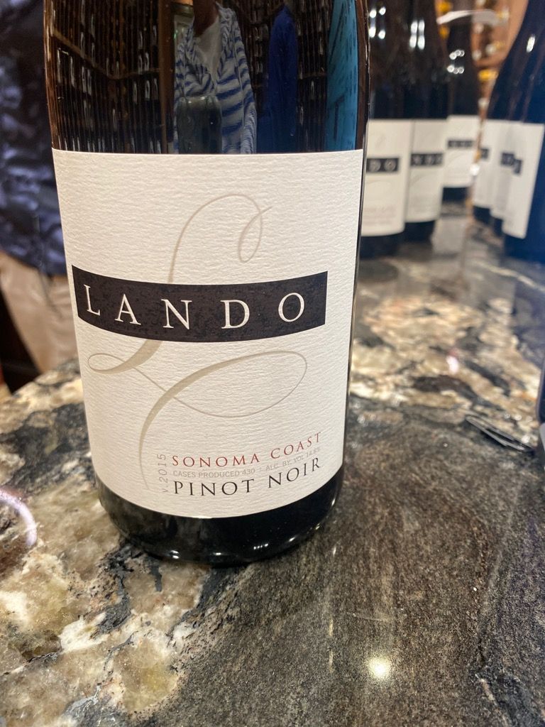 2015 Lando Wines Pinot Noir Sonoma Coast, USA, California, Sonoma ...