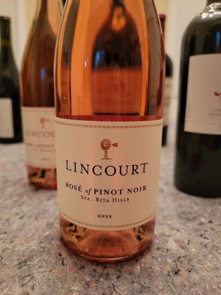 2022 Lincourt Pinot Noir Rancho Santa Rosa Sta. Rita Hills, USA ...
