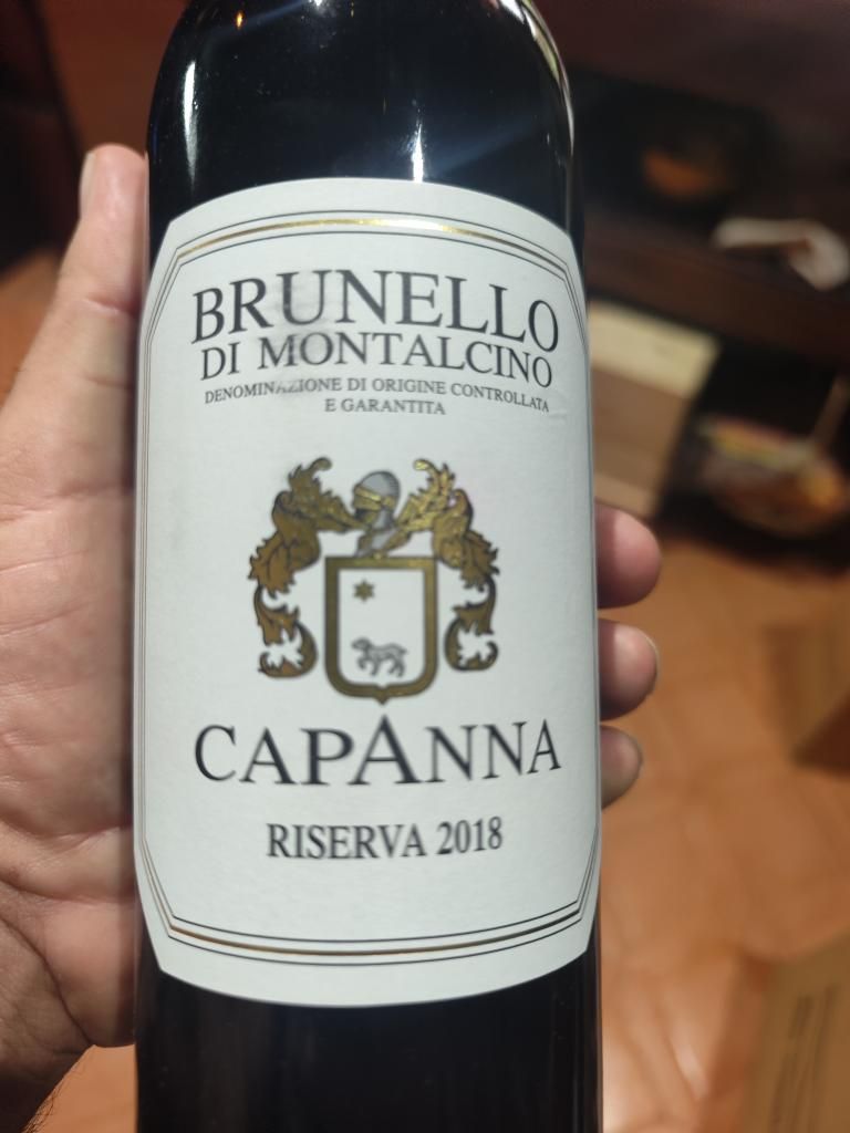 2018 Capanna Brunello di Montalcino Riserva, Italy, Tuscany, Montalcino ...