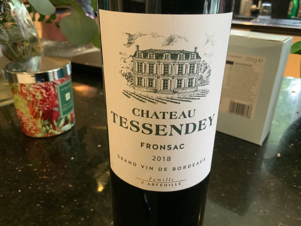 2021 Château Tessendey Fronsac, France, Bordeaux, Libournais, Fronsac ...