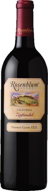 NV Rosenblum Cellars Zinfandel Vintner's Cuvée XXIX, USA, California ...