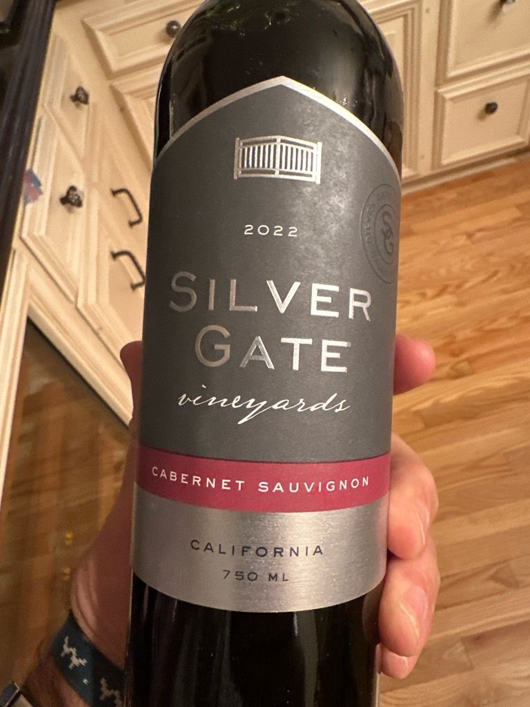 2023 Silver Gate Vineyards Cabernet Sauvignon, USA, California ...