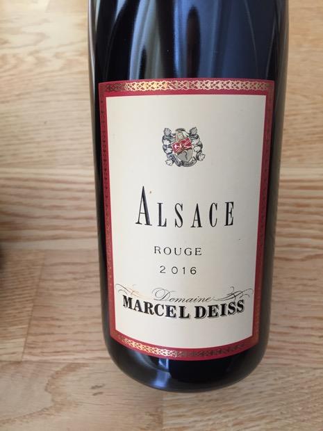 2016 Marcel Deiss Rouge, France, Alsace - CellarTracker
