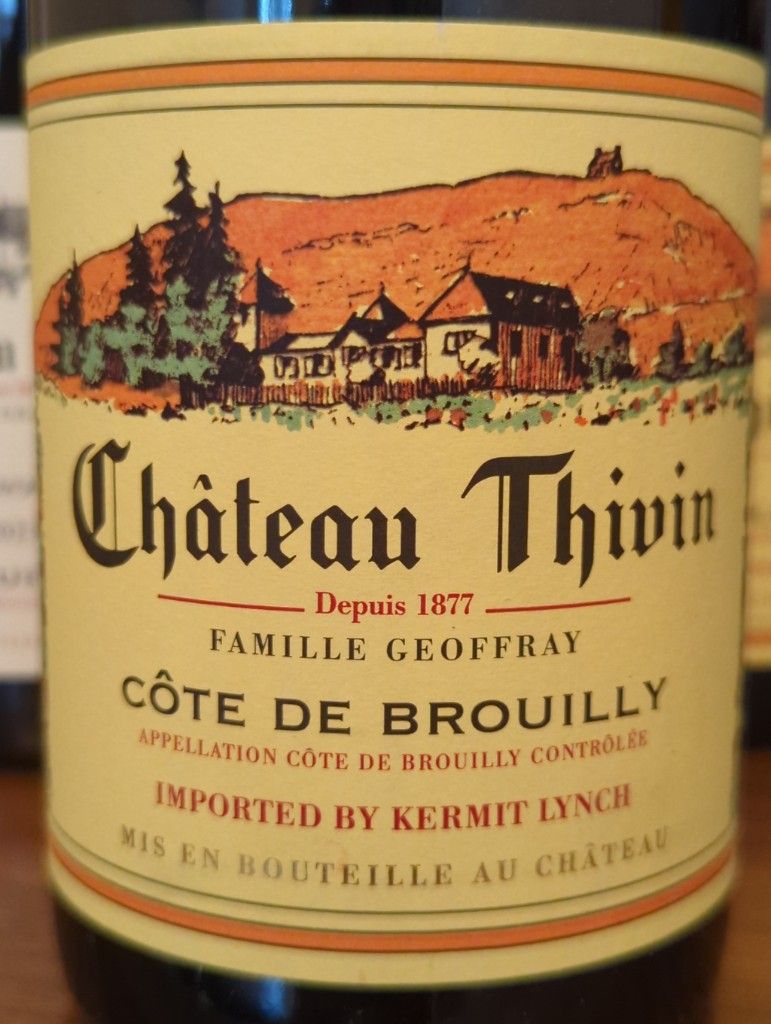 2021 Château Thivin Côte de Brouilly, France, Burgundy, Beaujolais ...