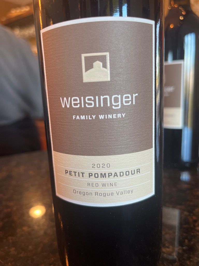 2019 Weisinger Family Winery Petit Pompadour, USA, Oregon, Southern ...