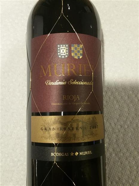 2009 Bodegas Muriel Rioja Gran Reserva, Spain, La Rioja, Rioja ...