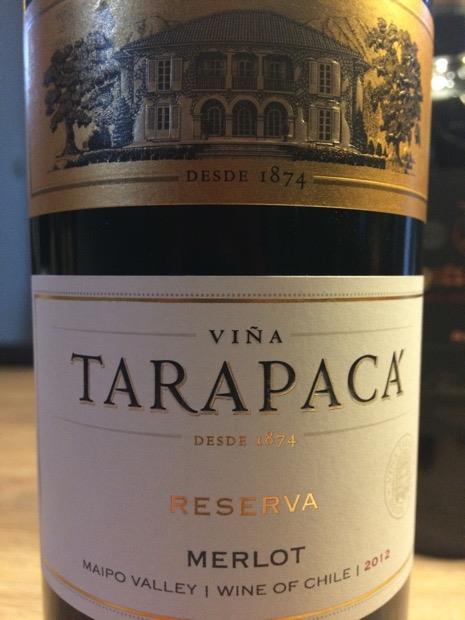 2012 Viña San Pedro Merlot Leon de Tarapaca, Chile, Maipo Valley ...