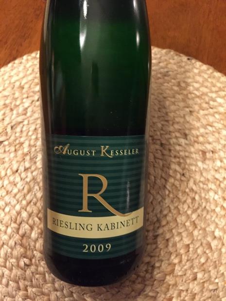 2008 August Kesseler Riesling Kabinett, Germany, Rheingau - CellarTracker