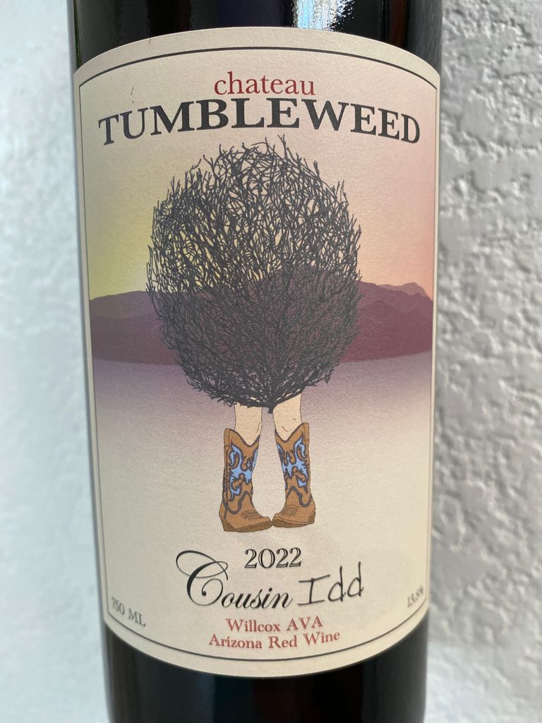 2022 Chateau Tumbleweed Cousin Idd, USA, Arizona, Willcox - CellarTracker