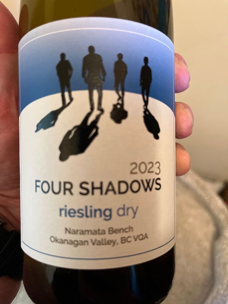 2023 Four Shadows Dry Riesling, Canada, British Columbia, Okanagan ...